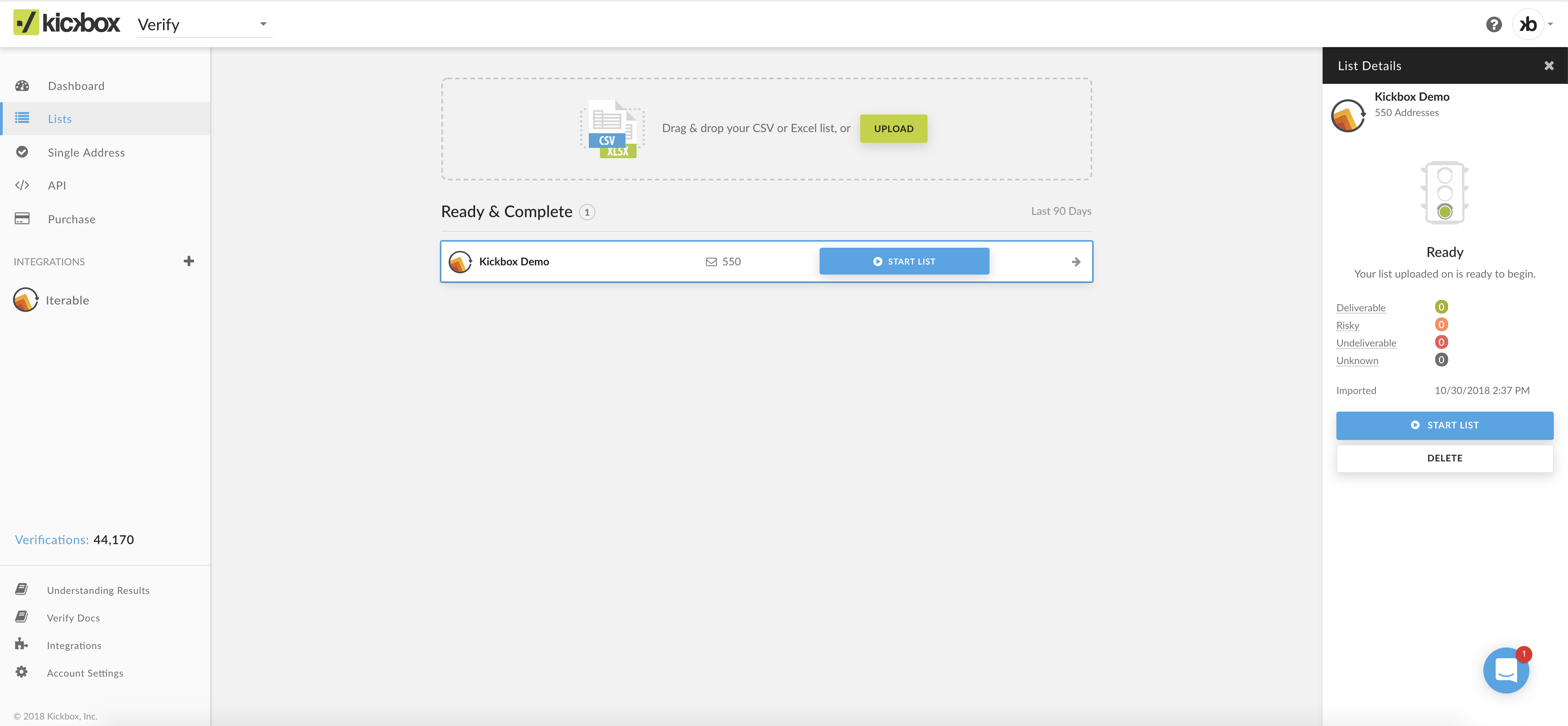 Kickbox + Iterable Integration – Iterable Support Center