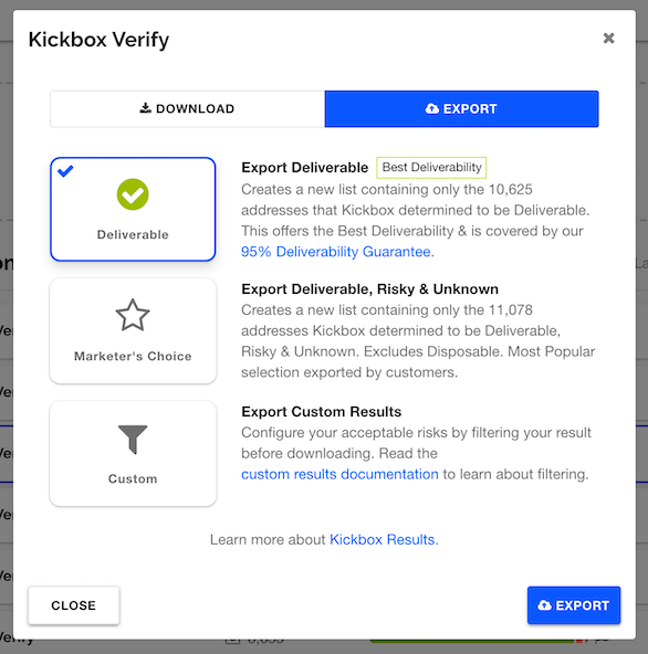 Kickbox + Iterable Integration – Iterable Support Center
