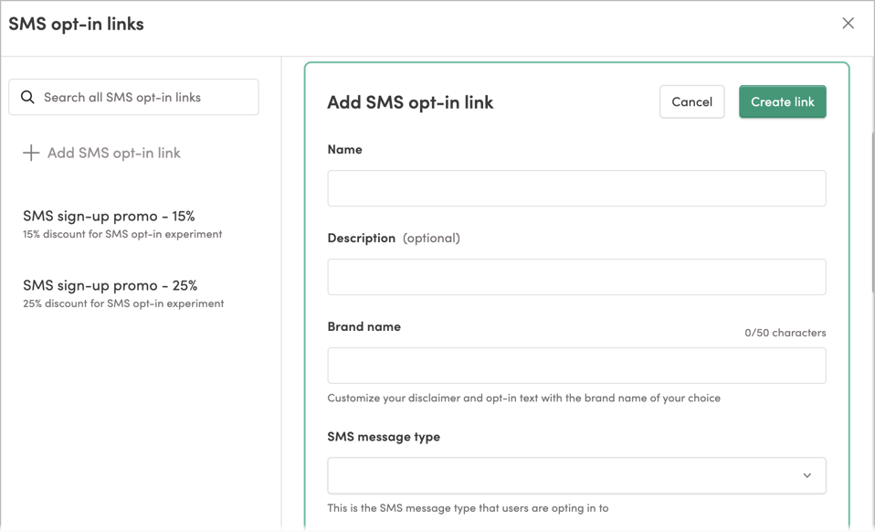 SMS Smart Opt-In – Iterable Support Center