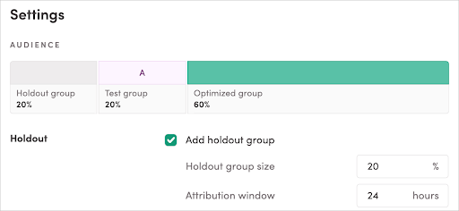 Configuring Experiments Iterable Support Center