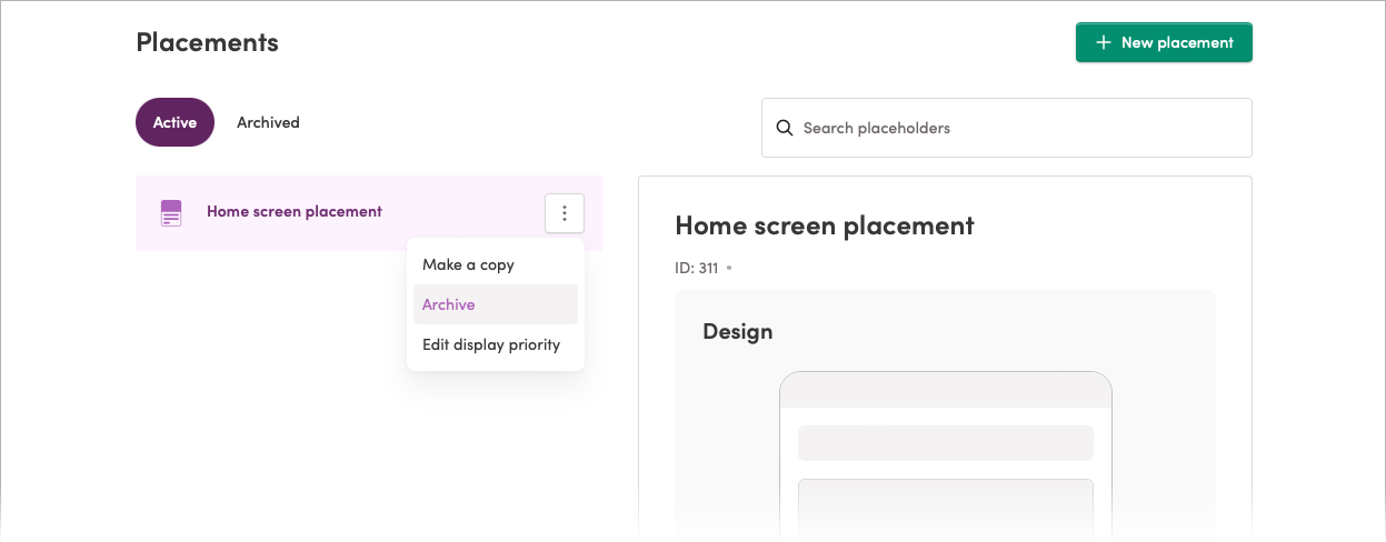 Defining Placements For Embedded Messages Iterable Support Center