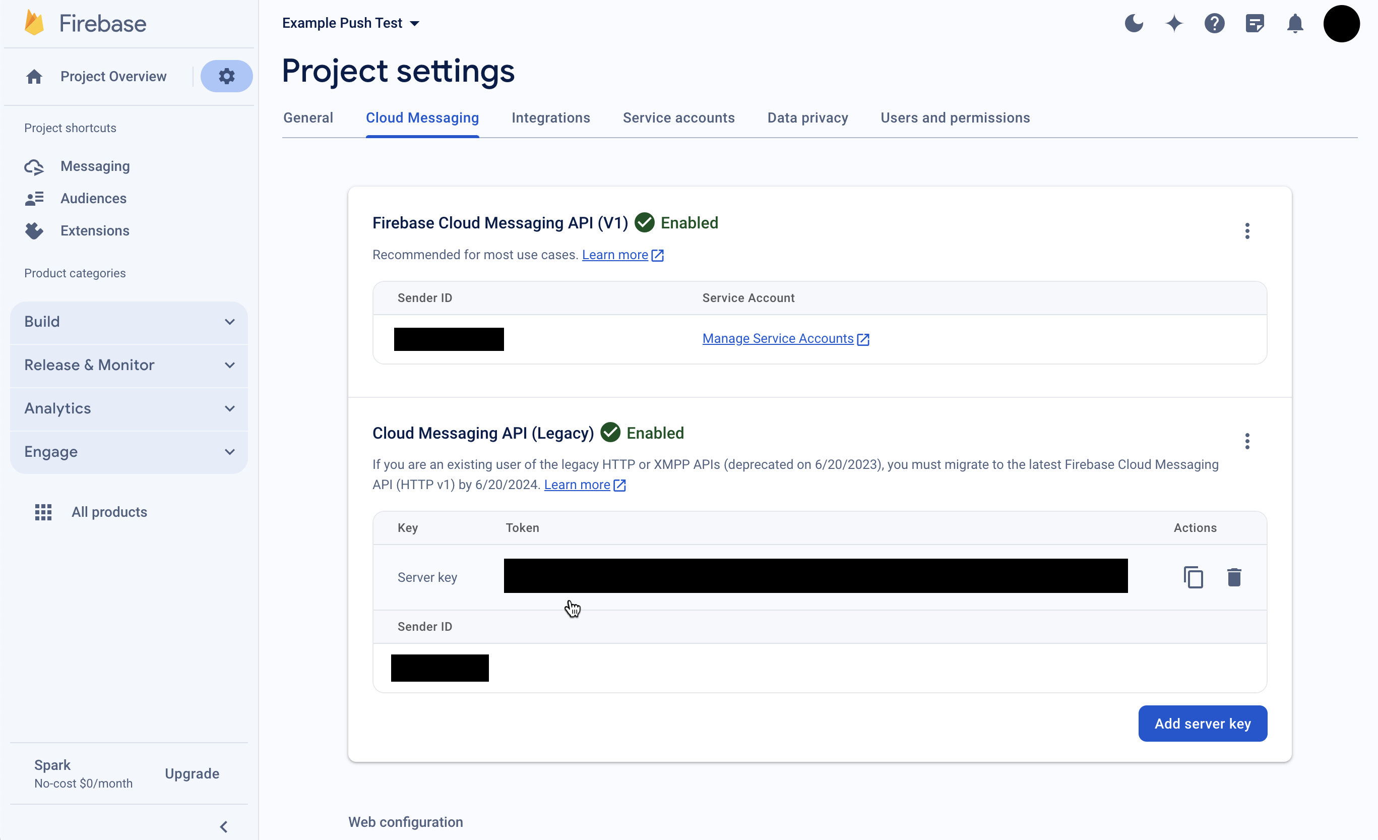 Web Push Notifications Migrating To The Fcm V1 Api Iterable Support Center