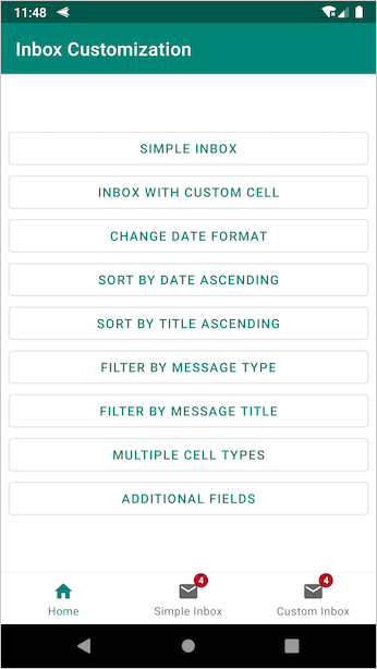 Customizing Mobile Inbox On Android Iterable Support Center