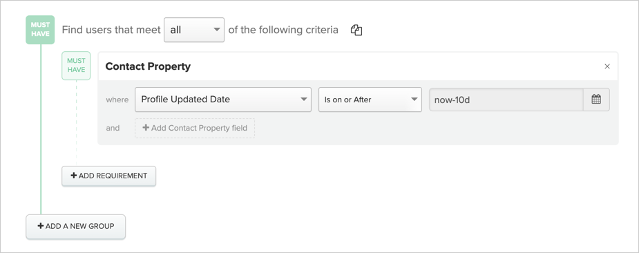 Using Relative Dates in Segments and Journeys – Iterable Support Center