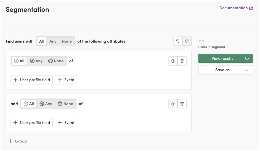 Creating A Segmentation Query Iterable Support Center