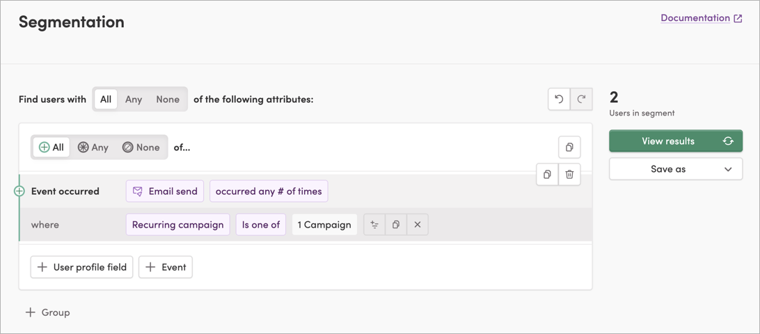 Creating A Segmentation Query Iterable Support Center
