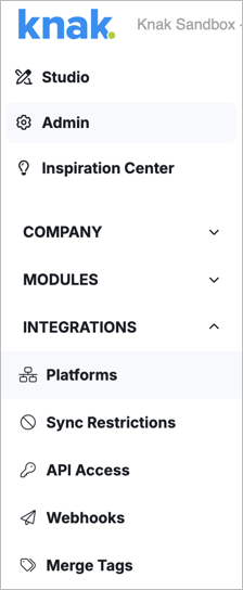 Knak + Iterable Integration – Iterable Support Center
