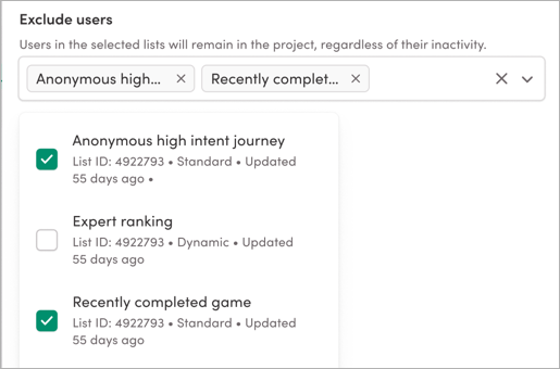 Setting an Unknown User Retention Period – Iterable Support Center